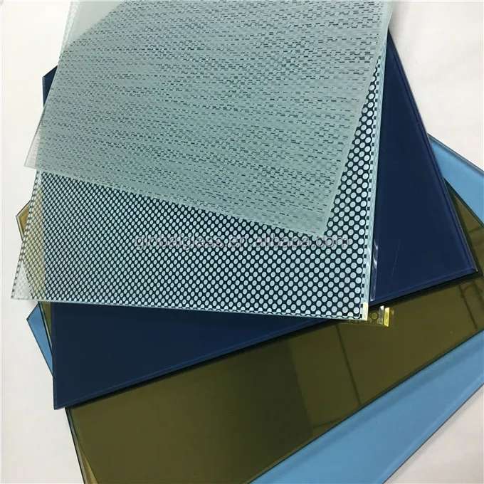 Custom Made Tempered Safety Glass Prices Clear Low Iron Tinted
