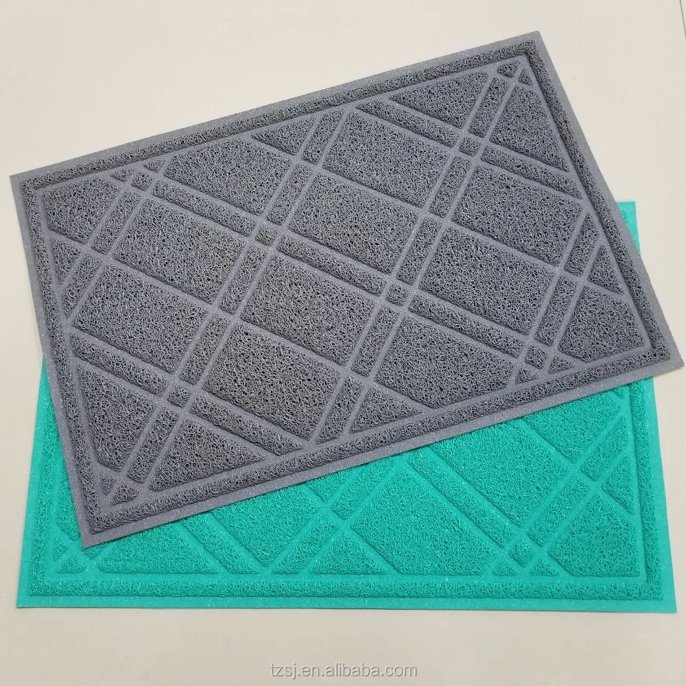 Pet Mat With Bone Shape Pvc Eco Friendly Dog Paw Cleaning Mat Shaped ...