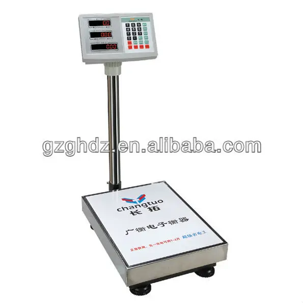 Factory Price Electronic Platform Scale 300Kg Electric Weight Machine ...