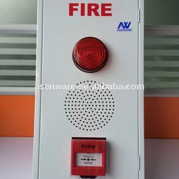 3 In 1 Fire Alarm Panel Including Manual Call Point,Strobe Sounder ...
