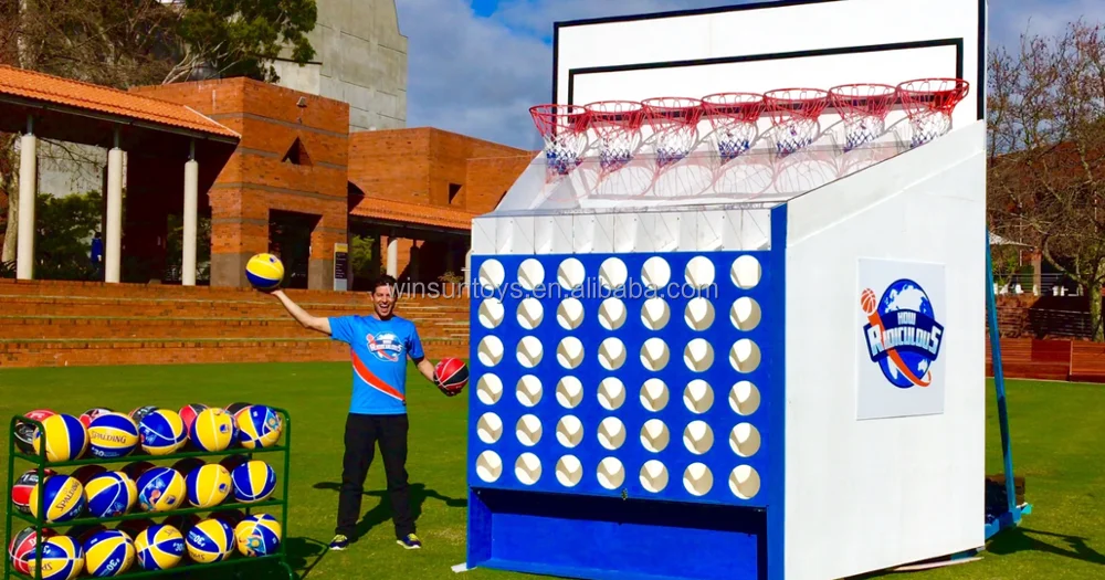 Inflatable Connect 4 In A Row Carnival Games,Inflatable Basketball ...