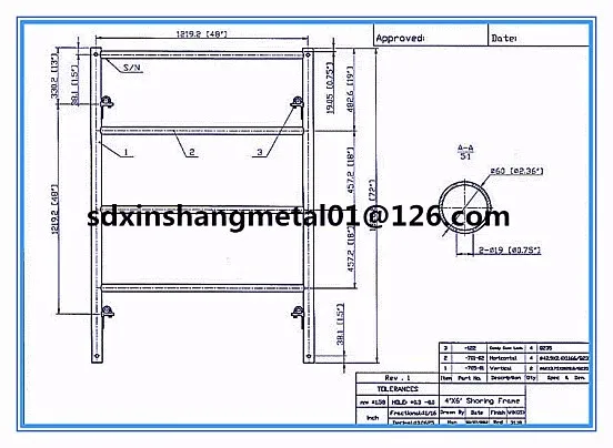Ps550 Post Shore For Shoring And Forming - Buy 10k Shoring Frame,10k ...