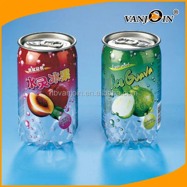 Custom pet transparente lata de refresco de plástico de soda puede lata ...