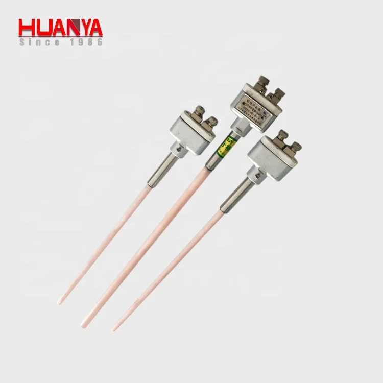 Platinum Rhodium Type R Thermocouple Assembly with Ceramic Sheath