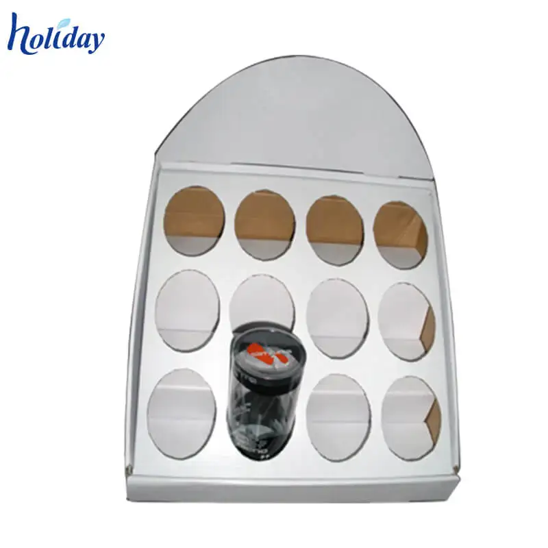 Popular New Design Cardboard Led Bulb Floor Display Stand,Night Light ...