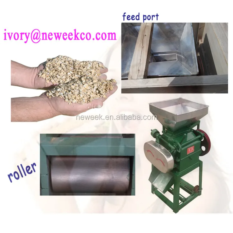 Neweek Electric Barley Roller Mill Wheat Flour Milling Machine - Buy ...