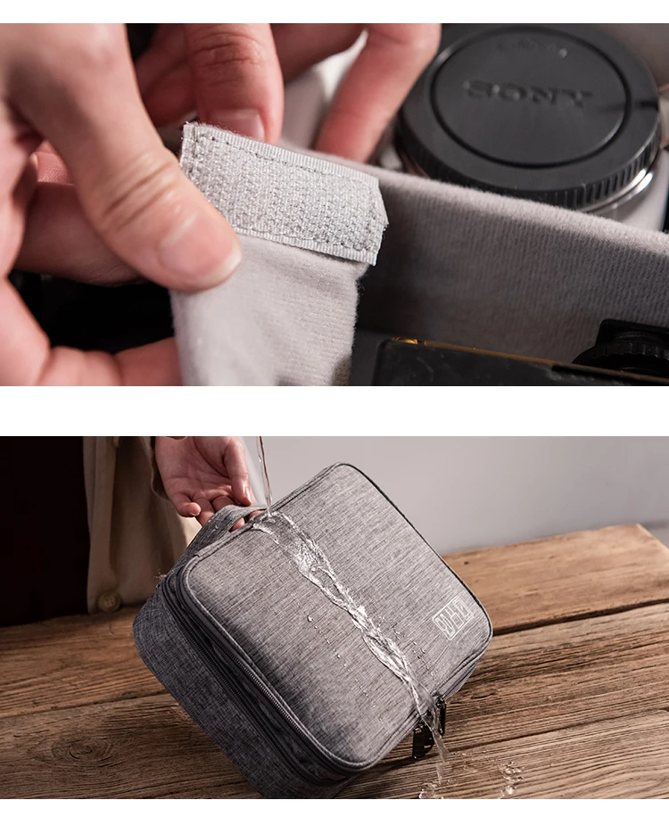 3-layer Digital Storage Bag - Ideal for Travel Organizing
