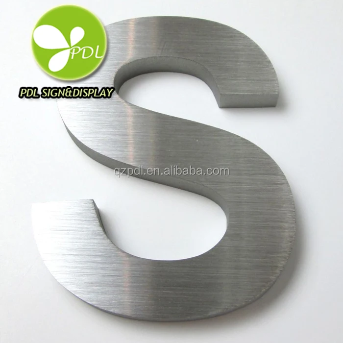 Get!!! High Quality Stainless Steel Custom Small 3d Metal Alphabet ...