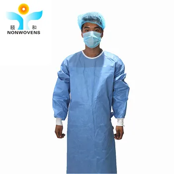 Disposable Sms Surgical Gown Operating Room Clothing Tear Resistant ...