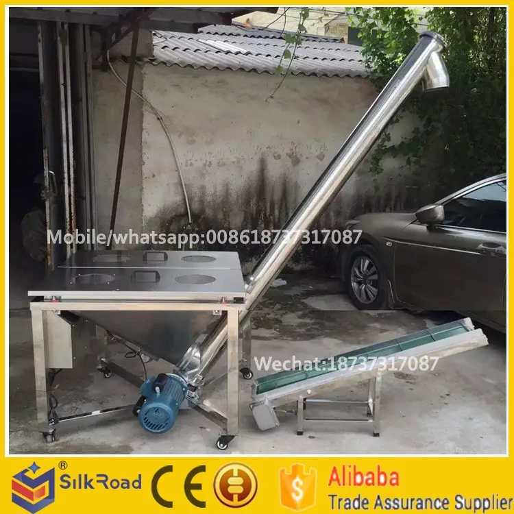 Stainless Steel Auger Screw Elevator/conveyor For Powder - Buy Auger ...