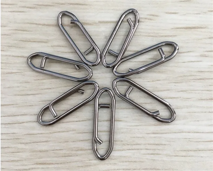 High Strength Lure Stainless Steel Clips for Fishing