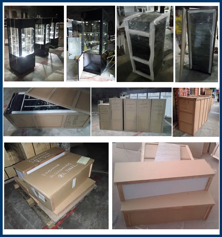 Tempered Glass Display Case,Titanium Moveable Rotatable Lighting Glass ...