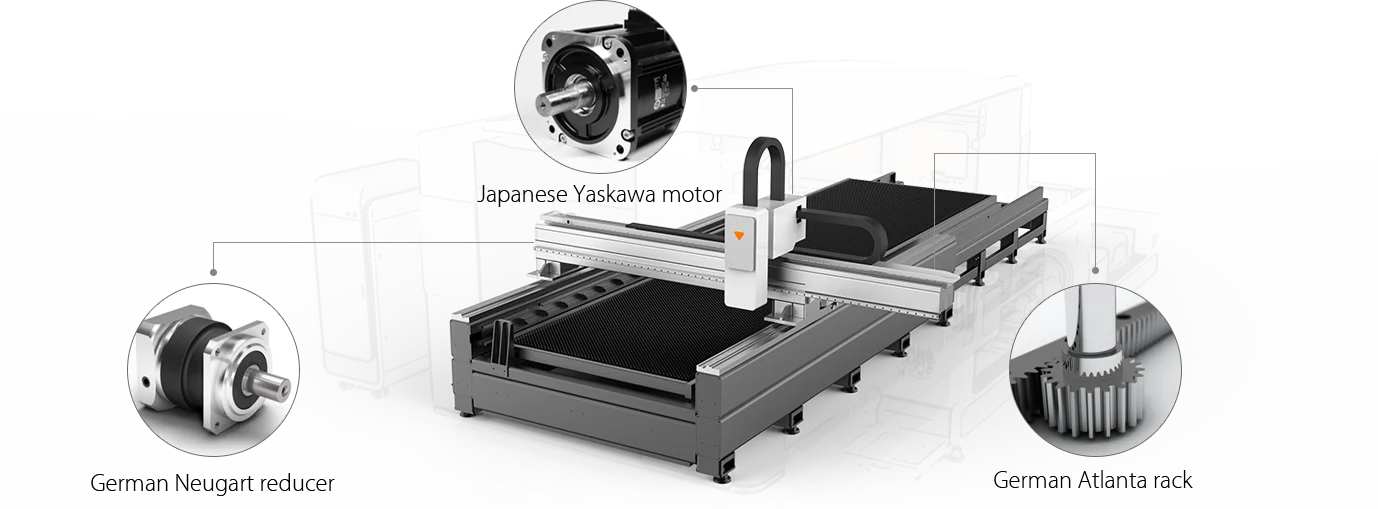 3000 Watt Fiber Laser Cutting Machine - Precision & Power
