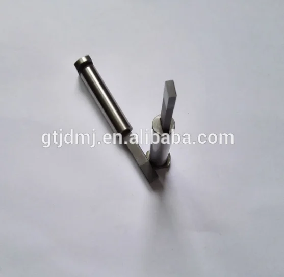Steel Body Tungsten Carbide Brazing Bottom Punch For Die Moulds Steel ...