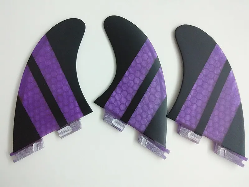 Surfboard Fins Purple Honeycomb Fcs2 K2.1 Fins In Surfing - Buy ...