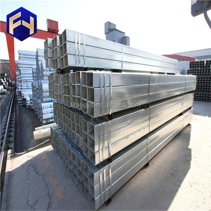 Rhs ! Gi Tube Steel Price Per Ton 4x4 Galvanized Square Metal Fence ...