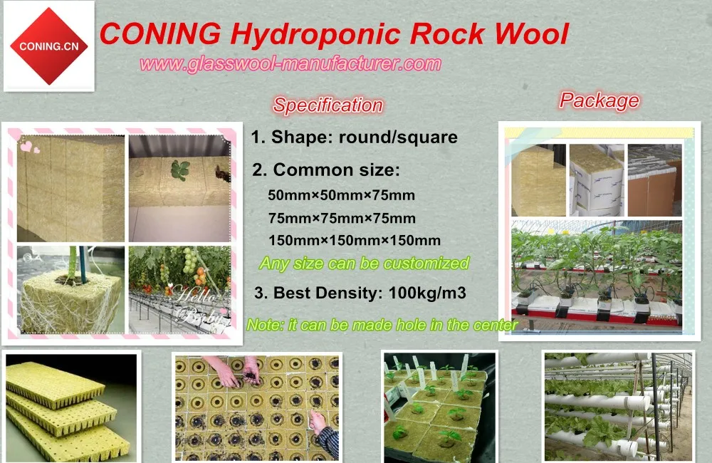 Hydroponic Rock Wool Cubes For Golden Virginia Tobacco - Buy Rockwool ...