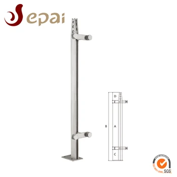 Modern Designs Free Standing Metal Steel Pipe Stair Stainless Steel ...