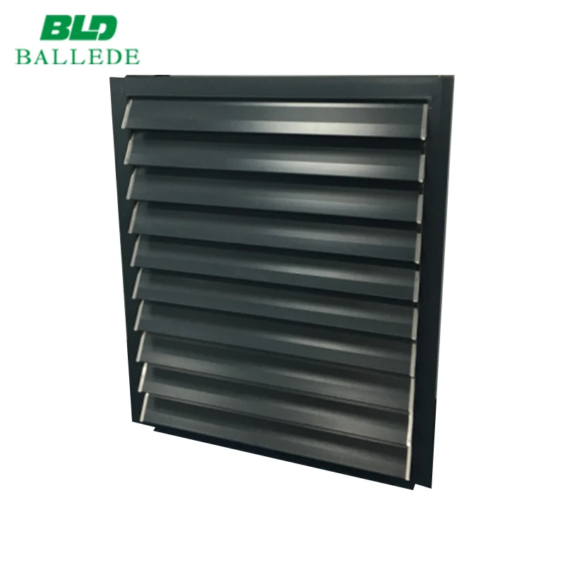 Vertical/horizontal Security System Aluminum Fire Rated Louvers - Buy ...