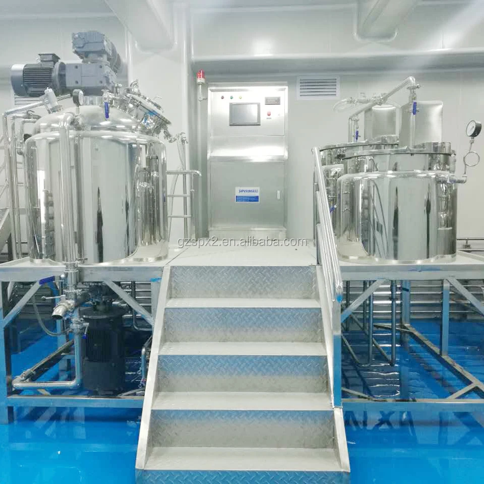 500l Electric Heating Chemical Blending Plant,Blend Mixer For Shampoo ...