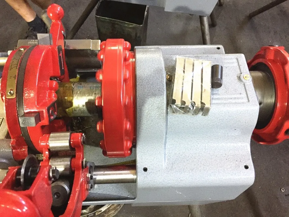 50mm Electric Pipe Threading Machine - Buy Pipe Threading Machine ...