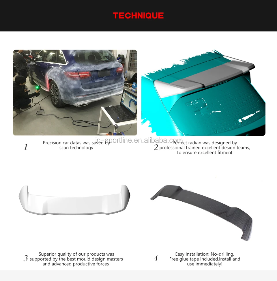 Carbon Fiber X3 G01 Roof Spoiler for BMW Xdrive20i M40i