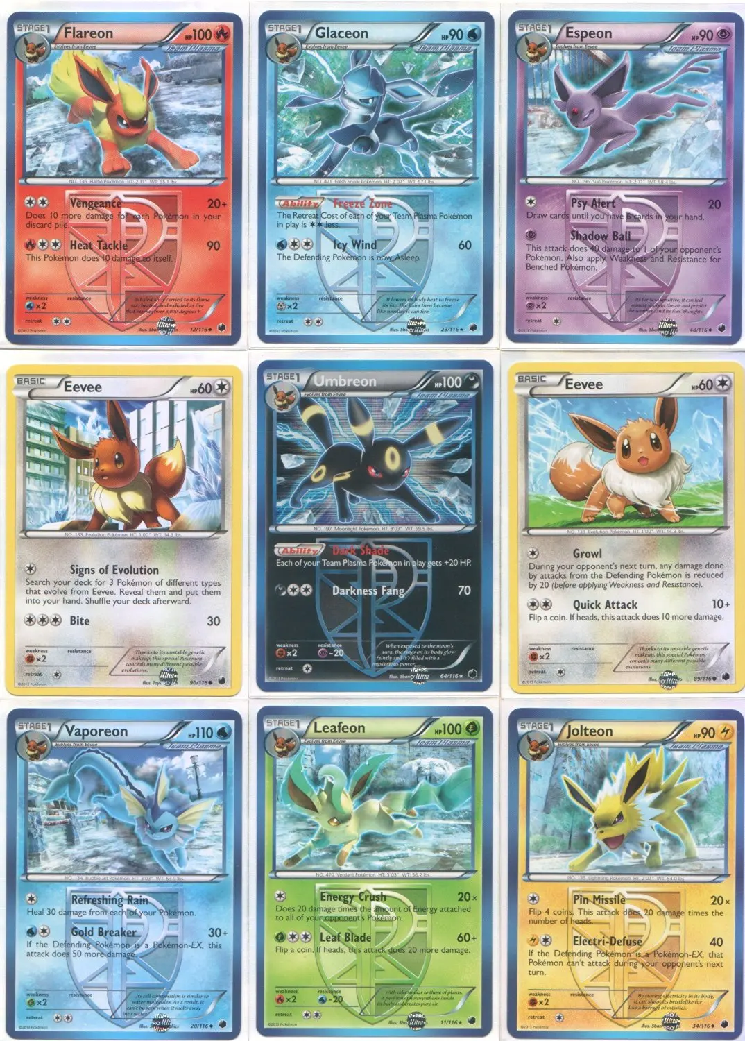 Buy Eevee Evolutions Jolteon Vaporeon Flareon Umbreon Espeon Buy Eevee Evolutions Jolteon Vaporeon Flareon Umbreon Espeon