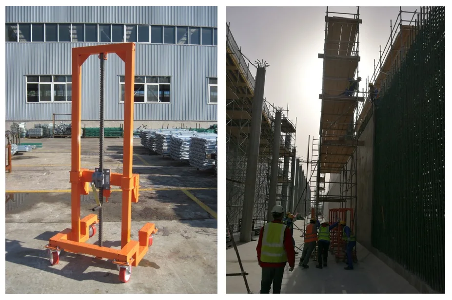 China Customized Light Steel Scaffold System Galvanized Hot Dip Finish ...