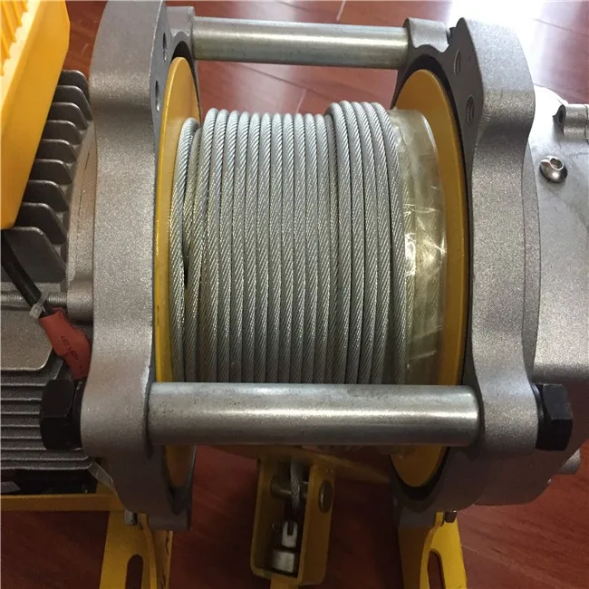Fixed Winch Suppliers Sale 220v Portable Motor Lifting Construction Winch
