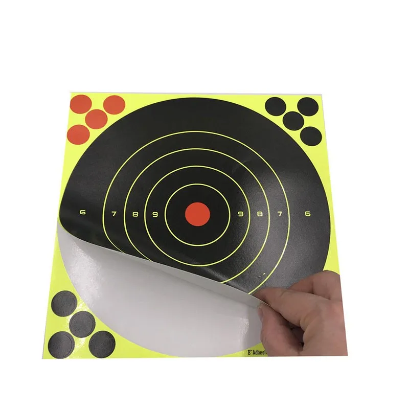 8*8 Inch Stick & Splatter Shooting Targets Splatter Target Reactive ...