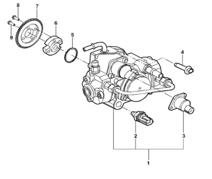 1514885 Genuine Suction Control Valve For Ford Transit V348 2.4l 6c1q ...