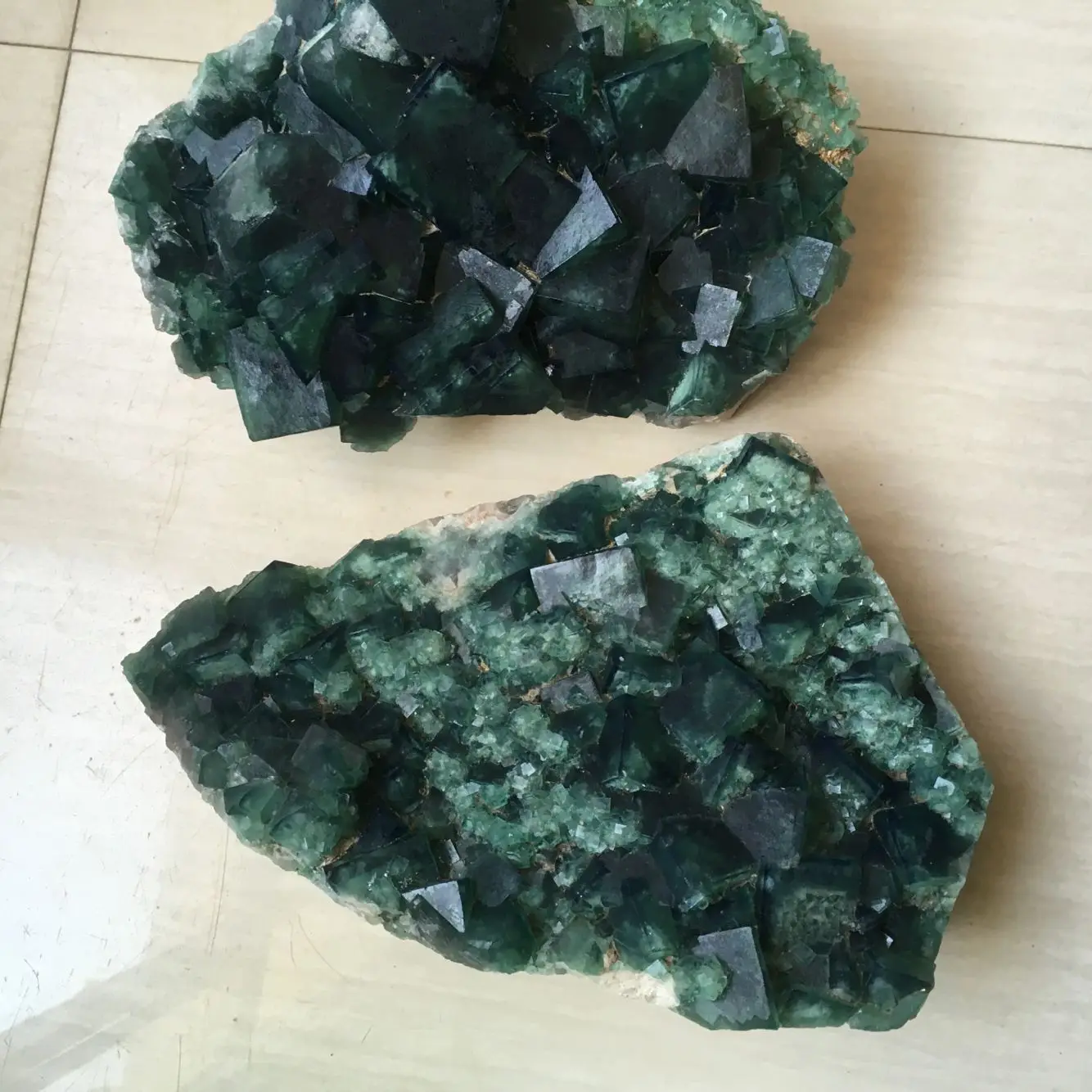 Natural Rock Green Fluorite Specimens Rough Stone Mineral For Home ...