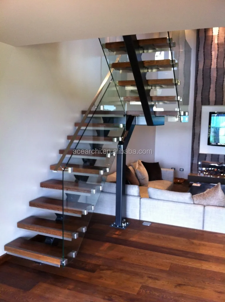 Modelos de escaleras interiores de diseño moderno para el segundo piso ...