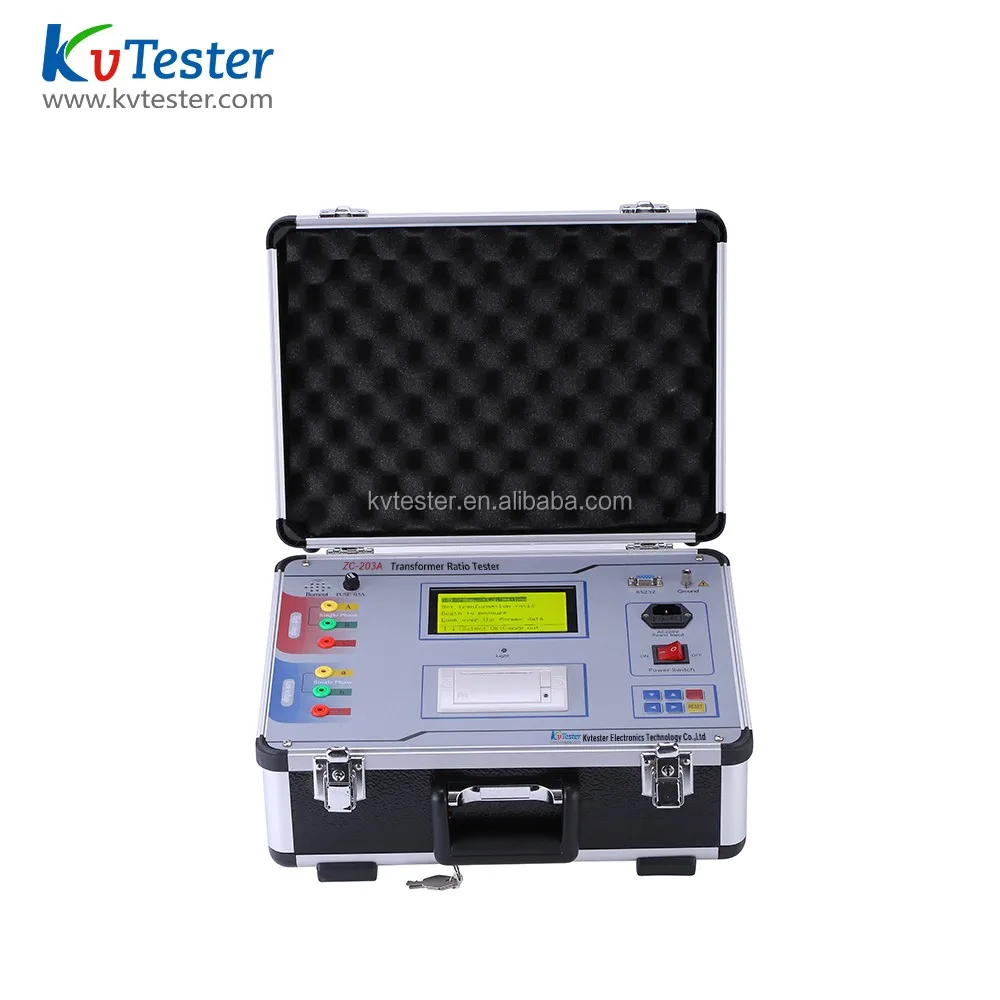 Factory Supplier Transformer Turns Ratio Tester(ttr Tester) Fully Auto ...
