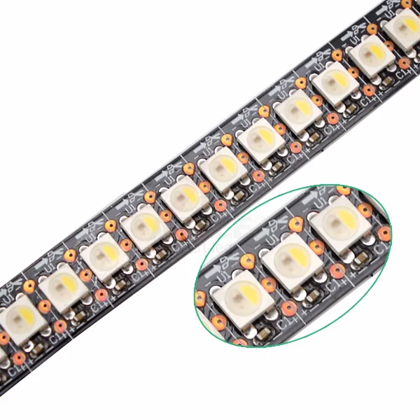3pin Addressable 5050 Rgbw Led Strip 144 Sk6812 Ic 12v - Buy ...