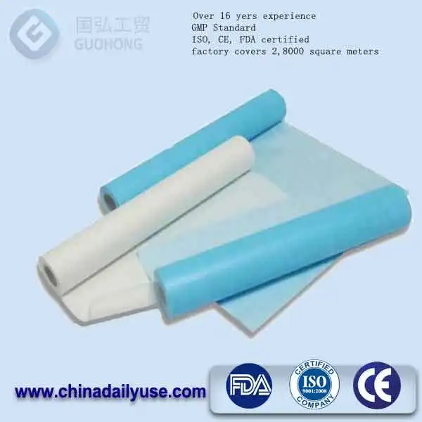 Sterile Disposable Medical Table Roll For Exam Table Sheet,Examination ...