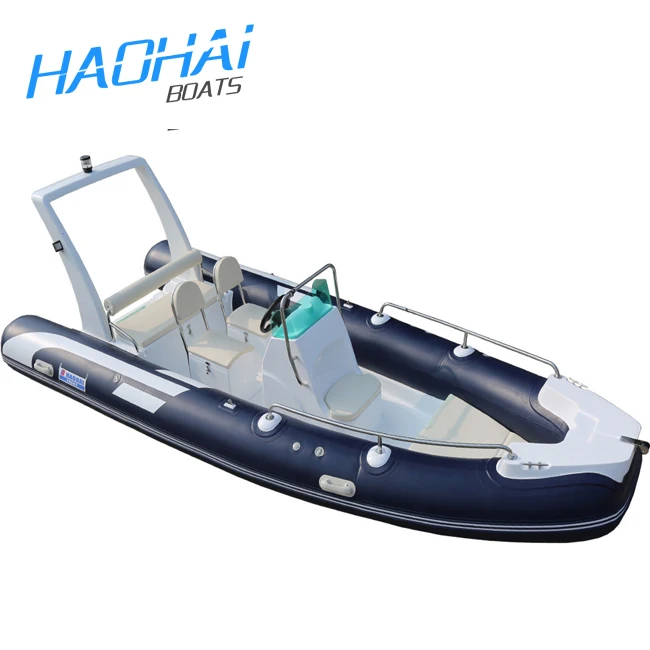 Ce Rib 17.1ft (5.2m) Luxury Rigid Fiberglass Hull Inflatable Boats Made ...