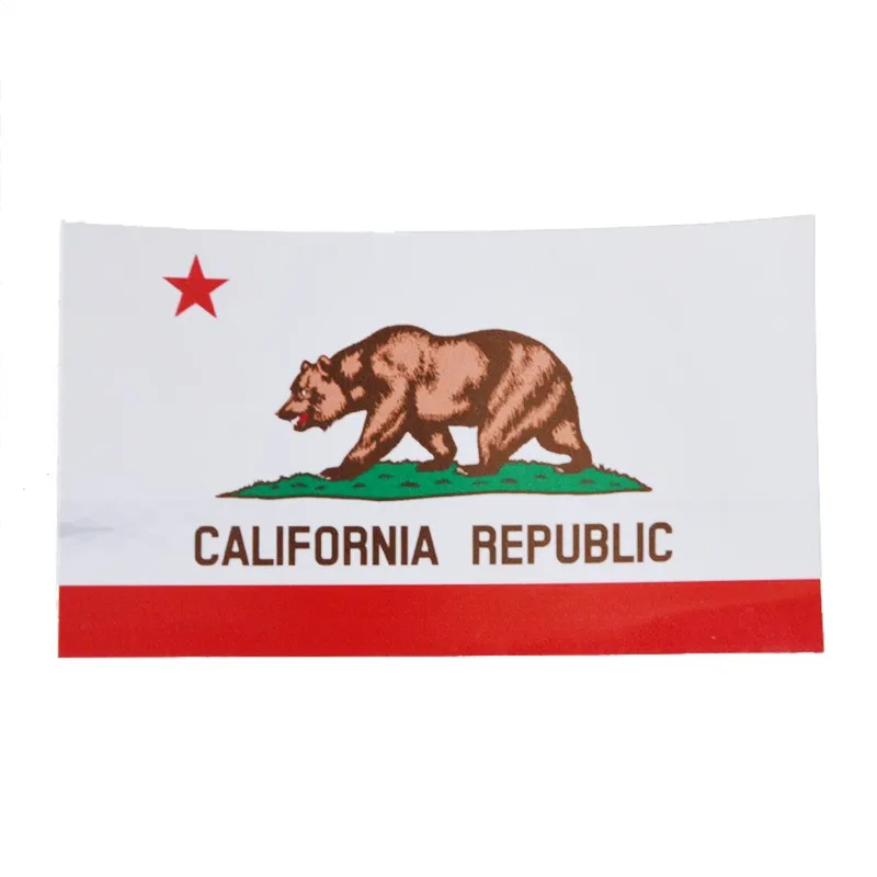 California State Flag Sticker Decal Window Stickers Car Decals - Buy ...