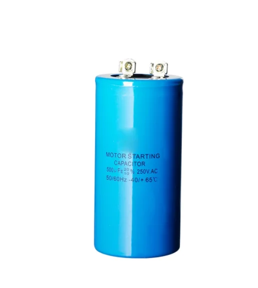 500 Microfarad Capacitor with Screw Terminals - Ac/motor