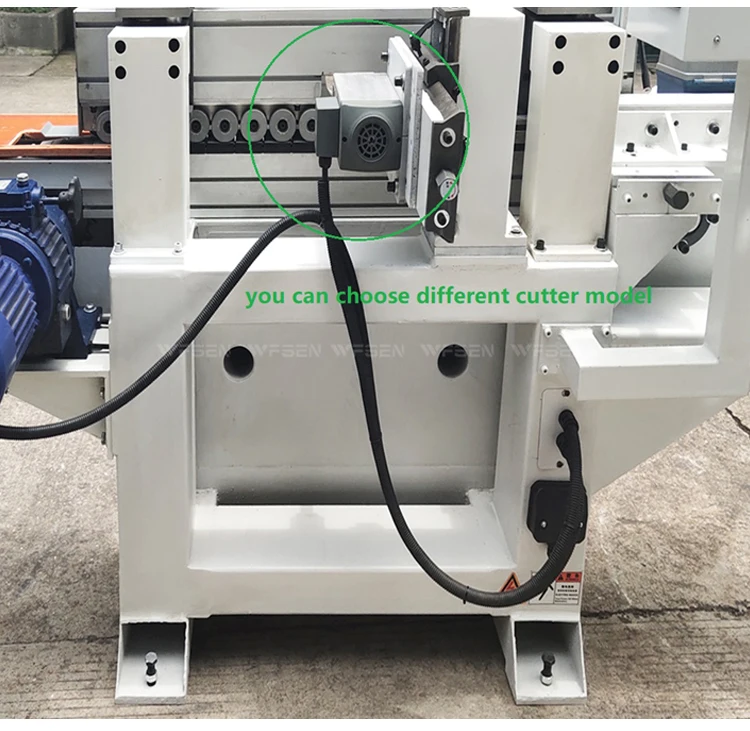 Automated Wood Door Frame Groove Slotting Machine by WFSEN