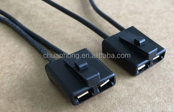 2 Pin Gm Alternator Repair Wire Harness Plug Connector Chevy Gm 2 Wire ...