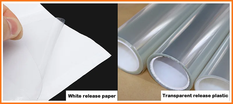 Transparent Holographic Sheets Self Adhesive Paper Roll Double Sided ...