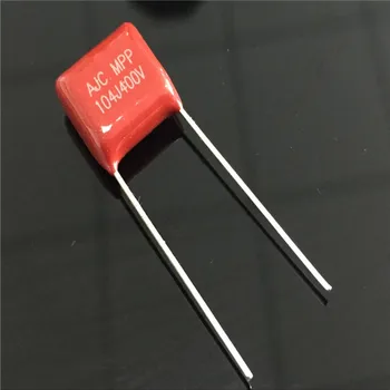 Ajc Polyester Film Capacitors 2a104j,Epoxy Resin Metallized ...