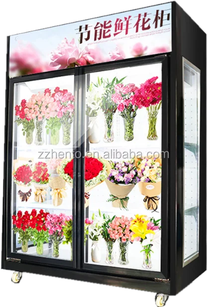 Showcase Fresh Stainless Flower Refrigerator - Buy Flower Refrigerator ...