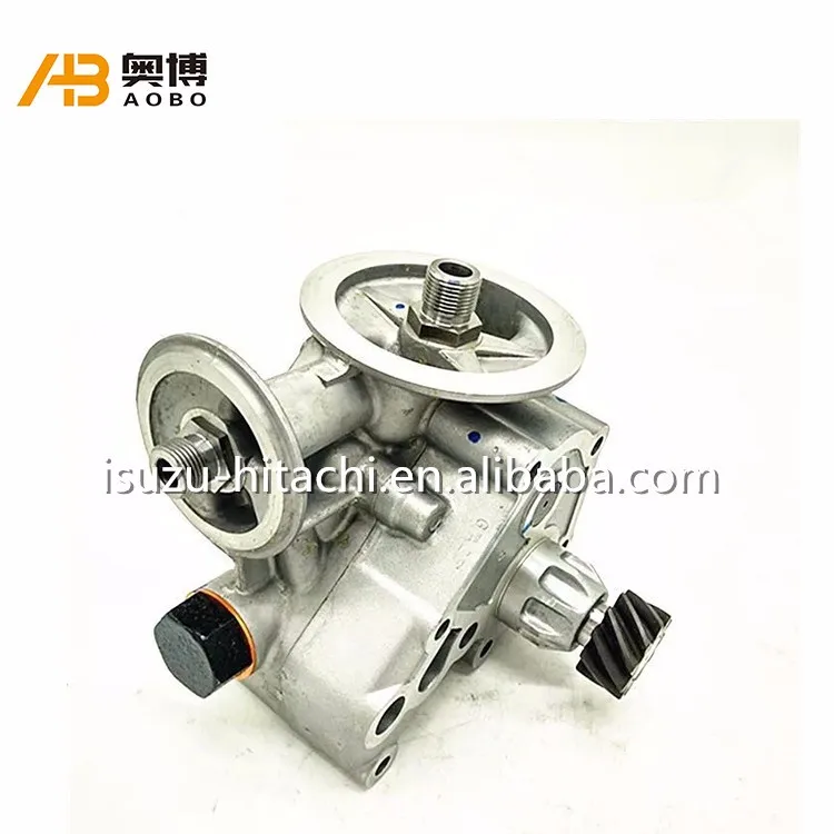 4d31 Engine Parts Oil Pump For E70 E110 Hd400 Hd450 Excavator Me014603 ...