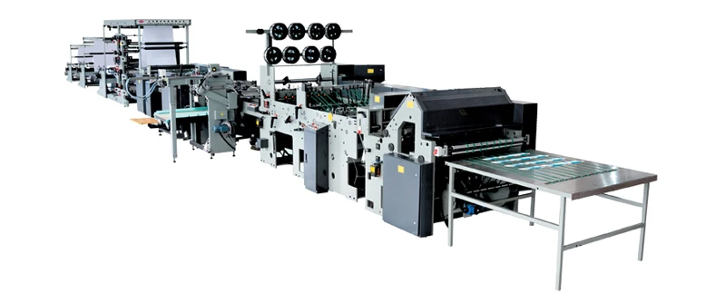 Fully Automatic Exercise Book Wire Saddle Stitching Machine Production ...