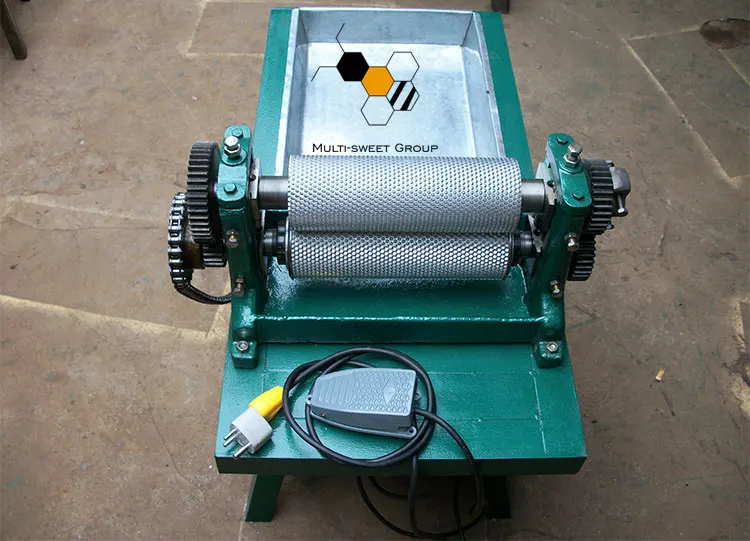 Automatic Embossing Beeswax Comb Foundation Roller Beeswax Foundation ...