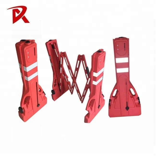 Plastic Road Safety Barrier Colorful Expandable Safety Barrier Outdoor ...