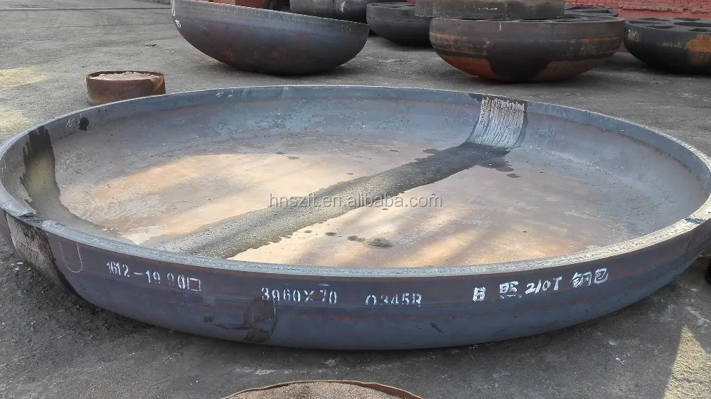 Asme Tank Heads Dished Flange Only Flat Heads For Pressure Vessel - Buy ...