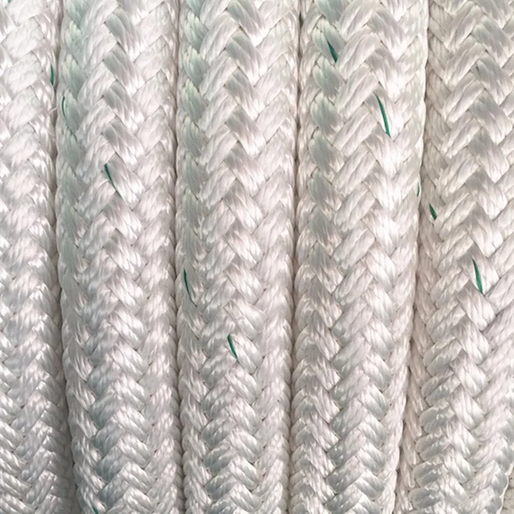 Dia 78mm Double Braided Rope Marine Polyester Hawser Rope - Buy Double ...